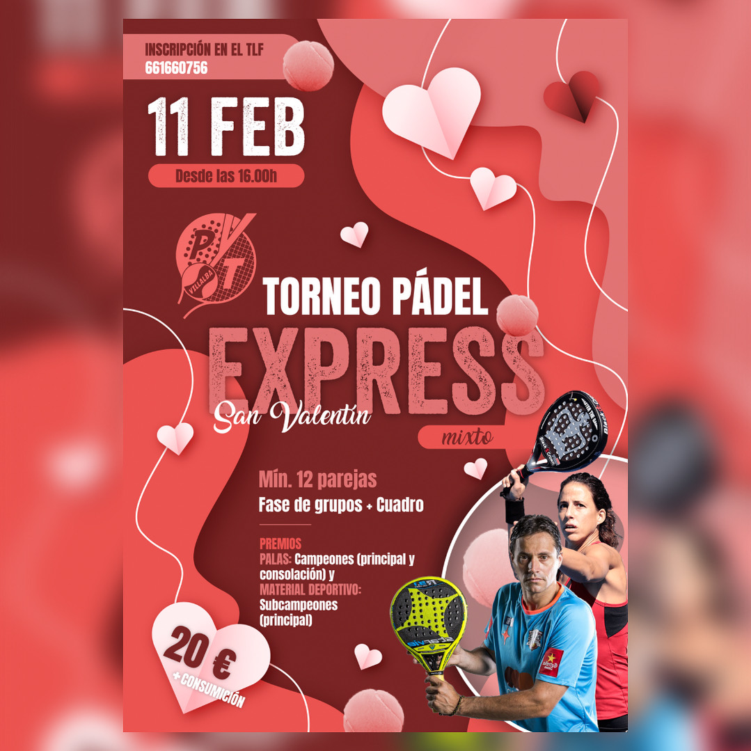 TORNEO EXPRESS SAN VALENTIN – PYT VILLALBA